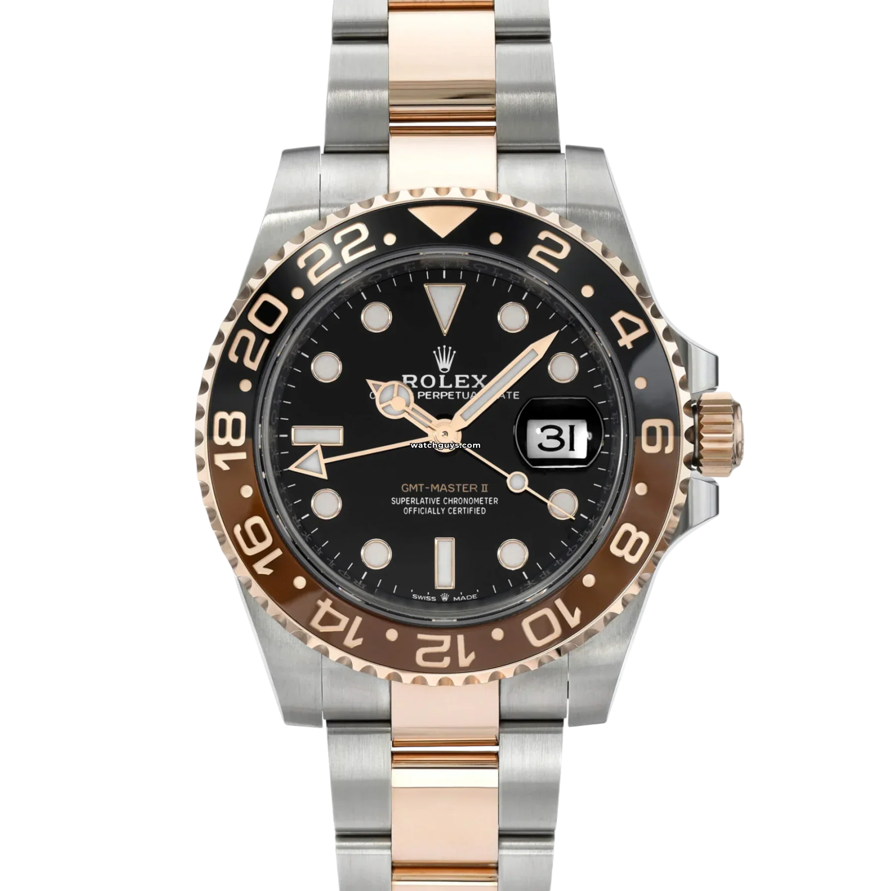Rolex Root Beer - Buy GMT Master II 126711CHNR Watches - WatchGuys