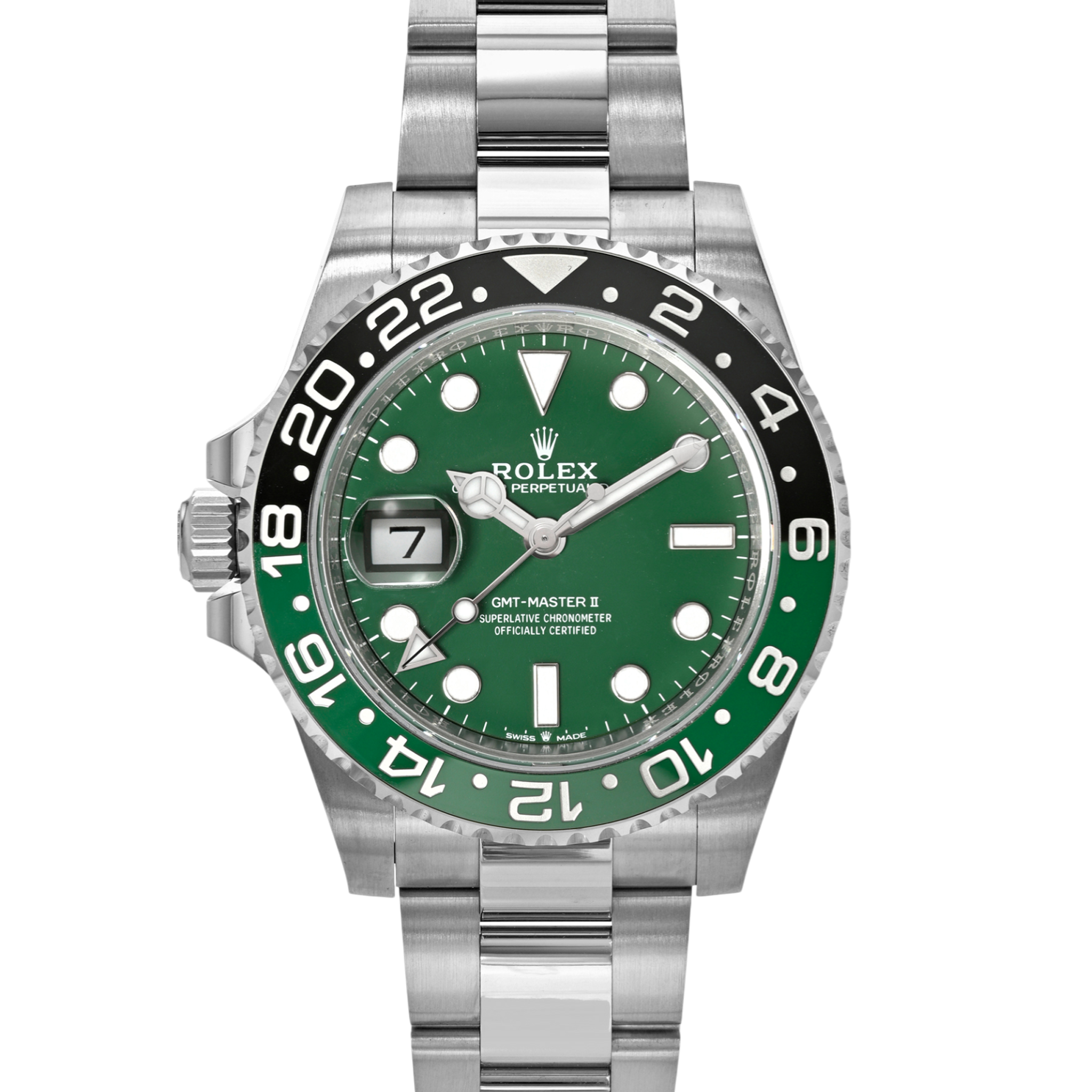 Rolex Green Hornet - Buy GMT Master II 126729VTNR Watches | WatchGuys