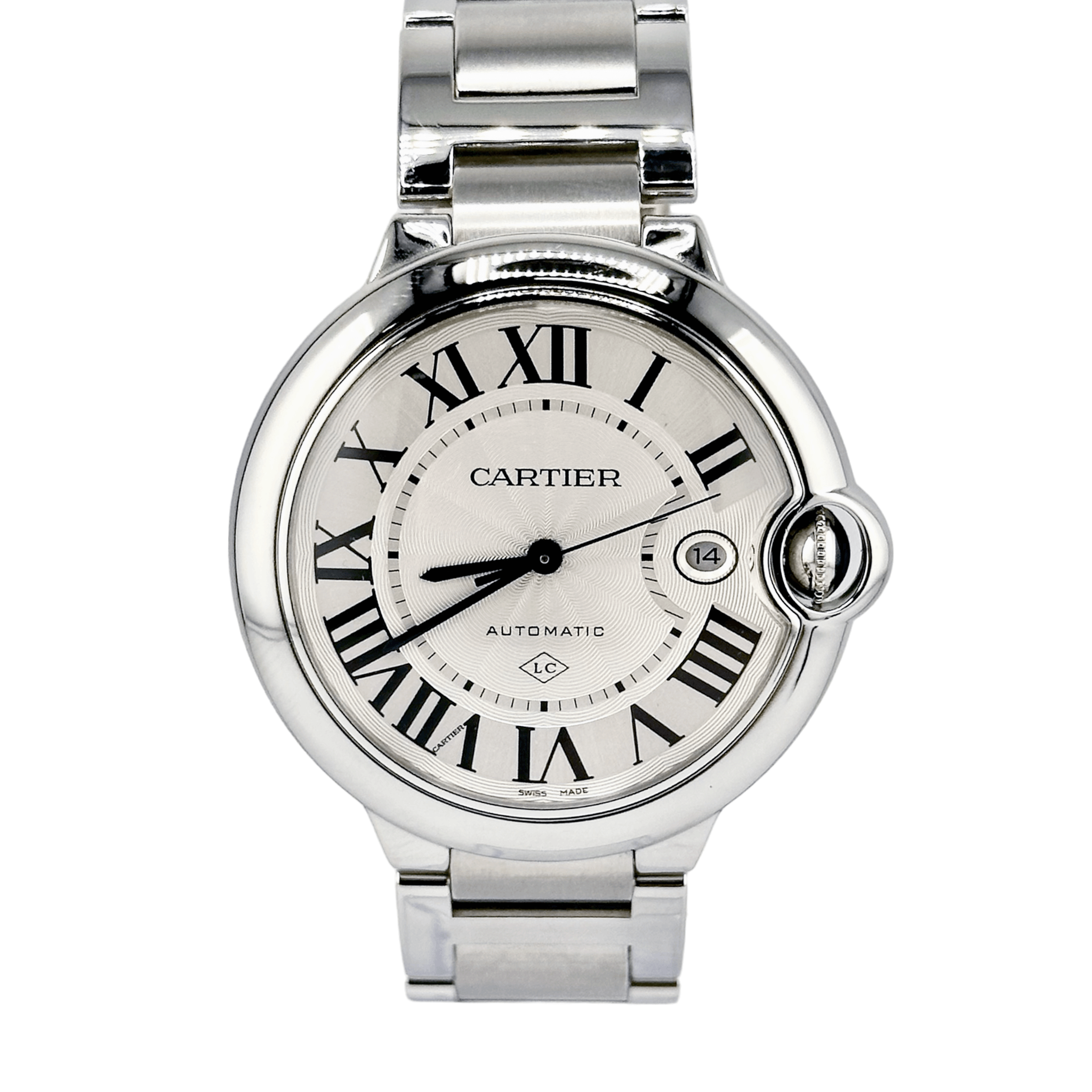 Cartier Ballon Bleu Large 3765 Stainless Steel 42mm – WatchGuys