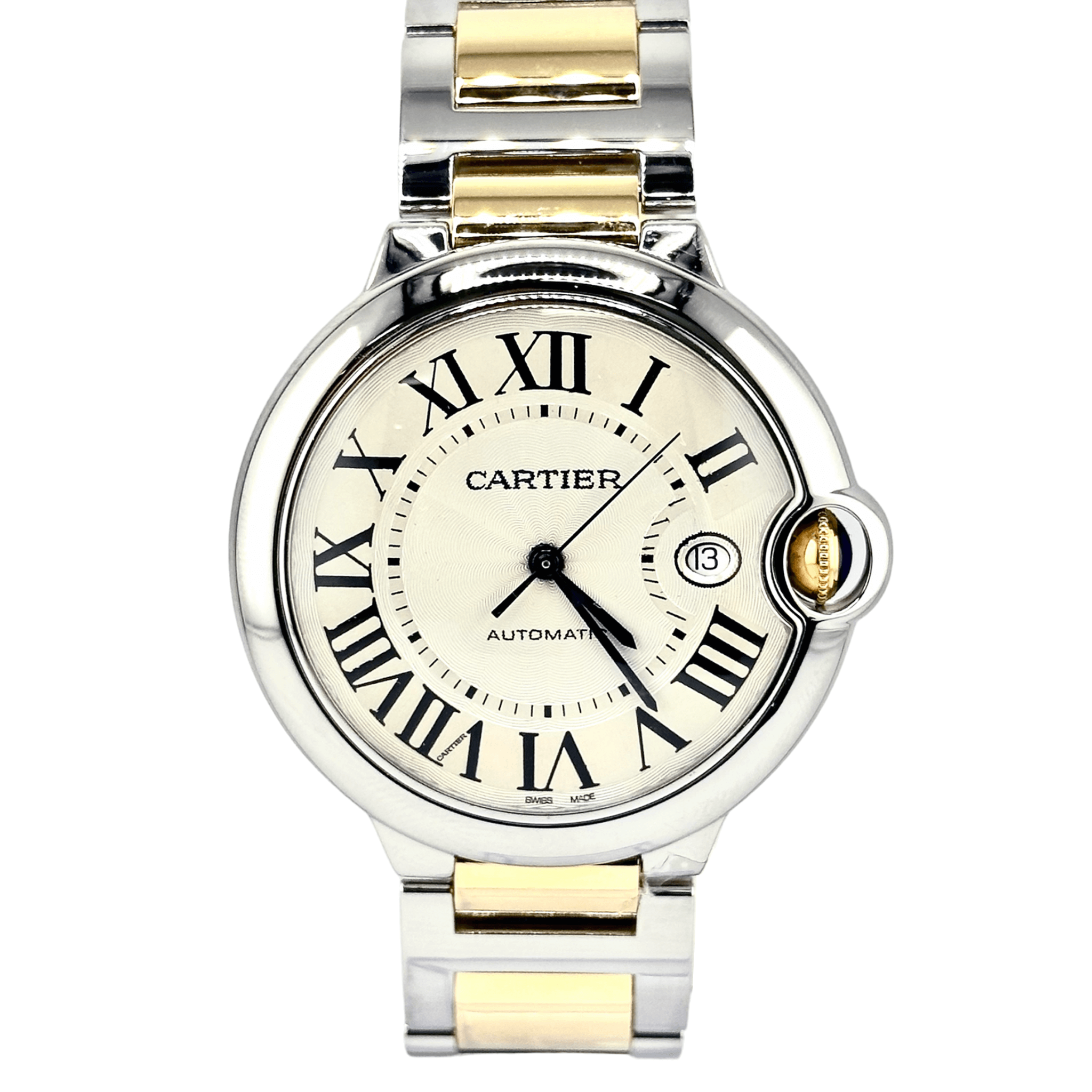 Cartier Ballon Bleu Large W69009Z3 Two Tone 42mm – WatchGuys