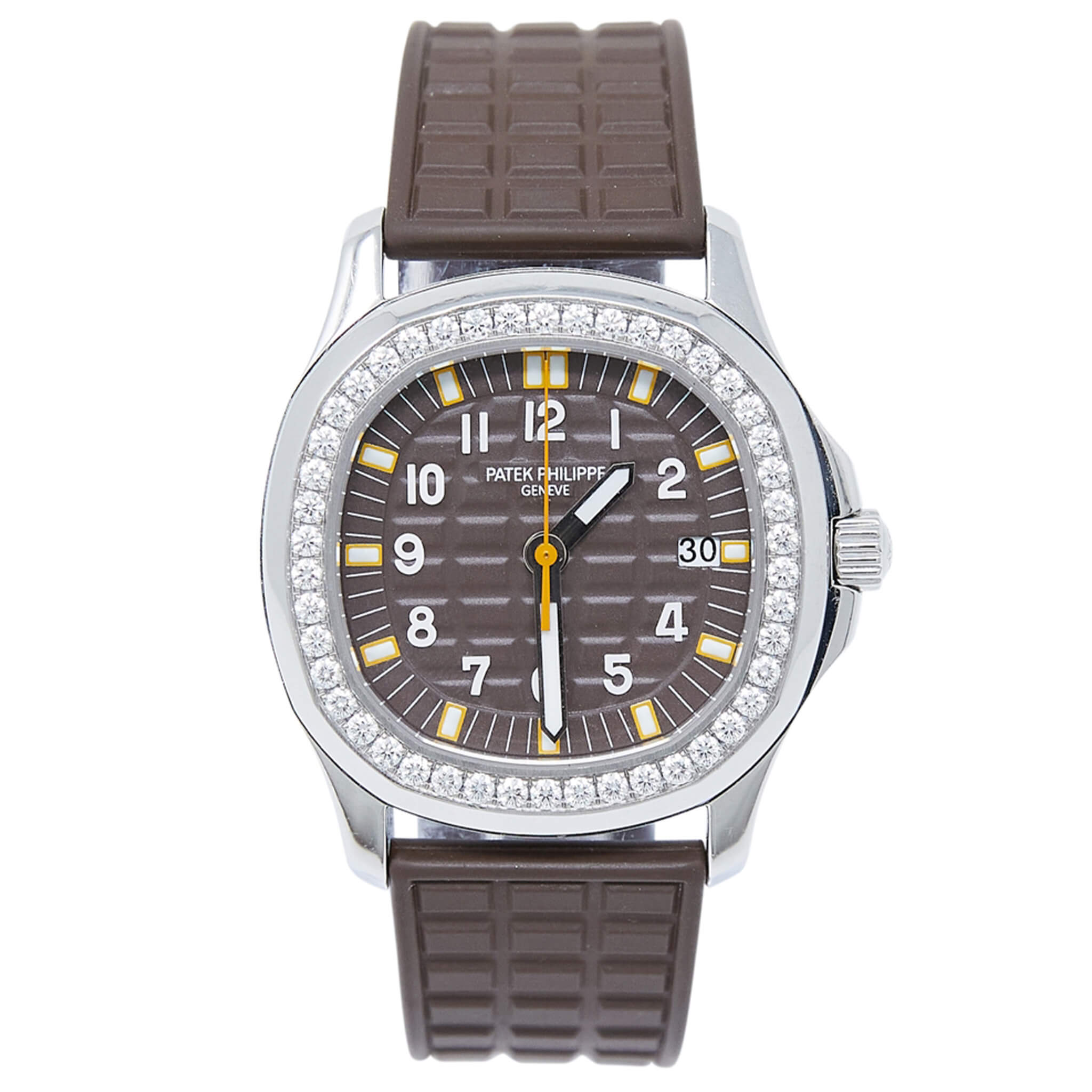 Patek Philippe Aquanaut Luce 5067A-015 Brown Ladies Watch – WatchGuys
