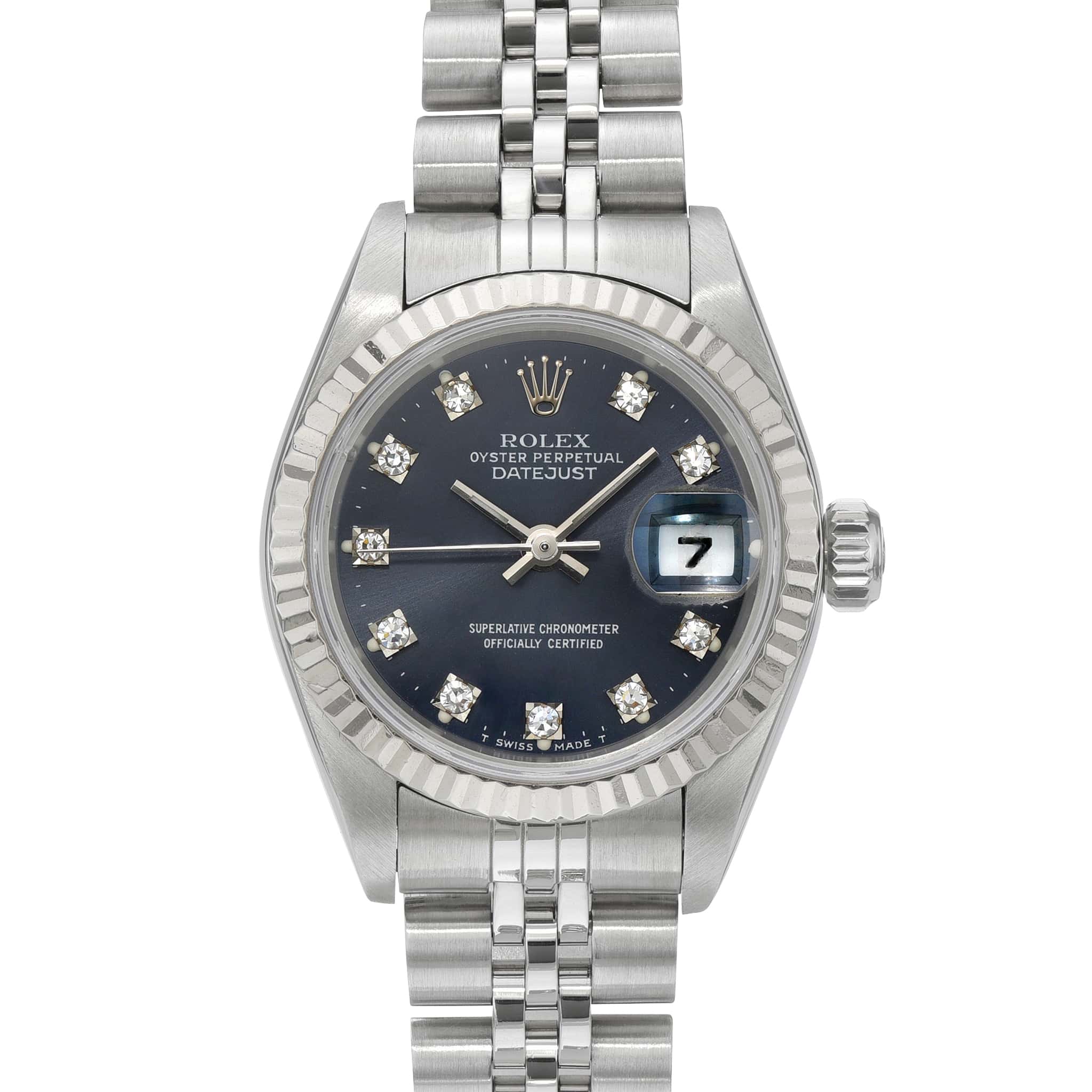 Rolex Datejust 69174 Blue Diamond – WatchGuys