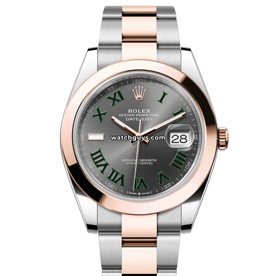 Rolex Datejust 126301 Wimbledon Dial Oyster 41mm – WatchGuys