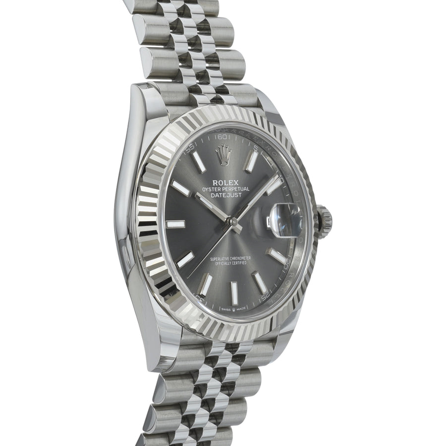 Rolex Datejust 126334 Rhodium Dial 41mm Stainless Steel Jubilee – WatchGuys
