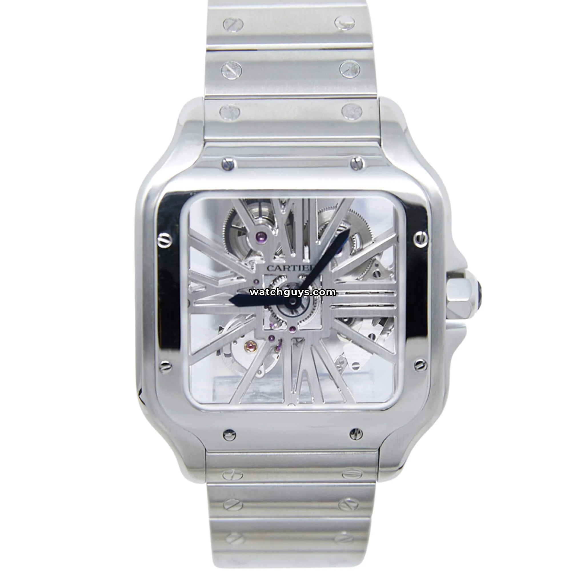 Cartier Santos Skeleton Large WHSA0015 – WatchGuys