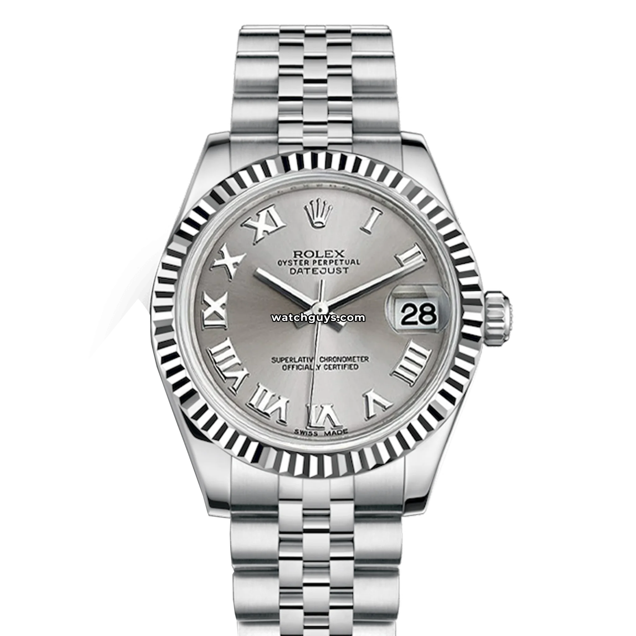 Rolex Datejust 178274 Silver Dial 31mm Stainless Steel Jubilee – WatchGuys