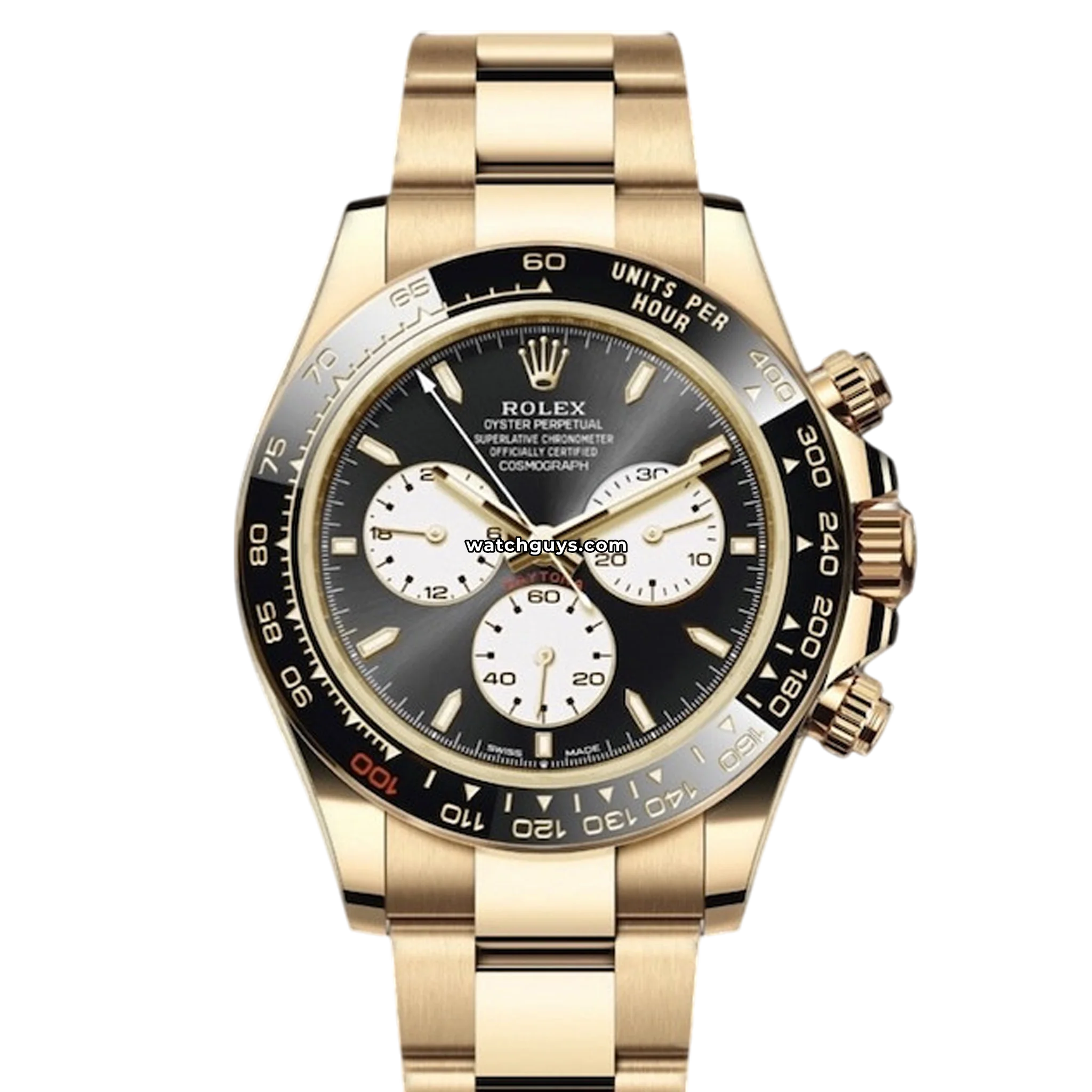 Rolex Daytona 126528LN Le Mans 100th Anniversary 40mm Yellow Gold ...